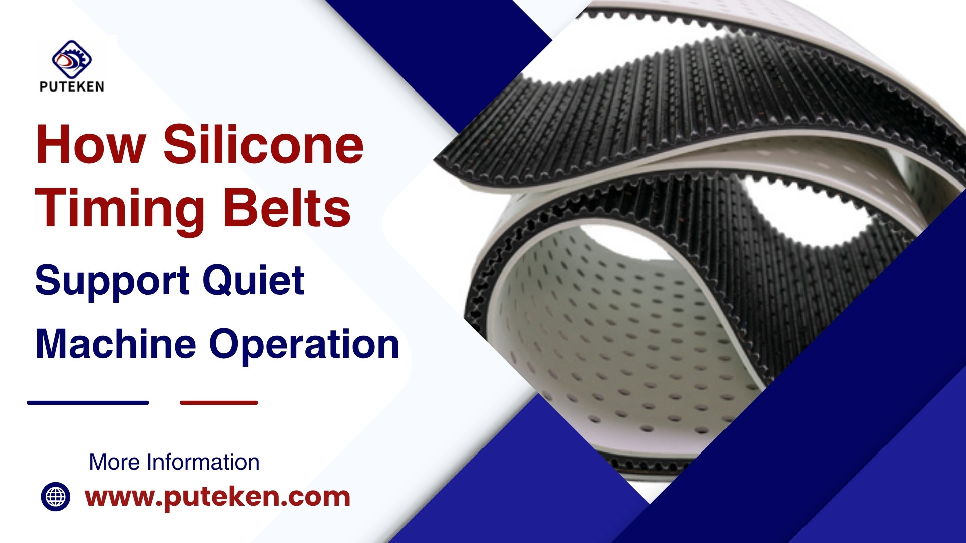 How Silicone Timing Belts Support Quiet Machine Operation